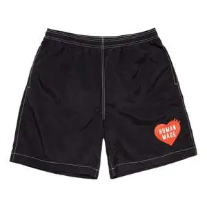 HUMAN MADE Swim Shorts - Black