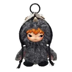 POP MART Hirono Mist-walker Series Plush Doll Pendant 'the Gap-glimmer Wanderer - Multi-color