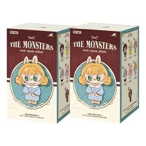 POP MART The Monsters Hair Salon Series Vinyl Plush Pendant Sealed Case - Multi-color