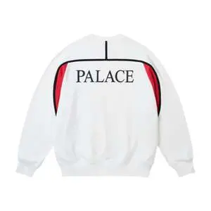 PALACE Scrum Crew Sweatshirt - White