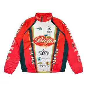 PALACE Palello Cycling Zip Jacket - Red