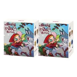 POP MART Molly The Wheel Of Time 20th Anniversary Series Figures Sealed Case - Multi-color