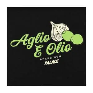 PALACE Aglio E Olio Ringer T-shirt - Black