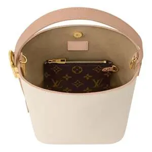 LOUIS VUITTON Low Key All In Bb Bucket Bag - Beige