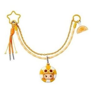 POP MART Pop Bean Island Vacation Series Multi-functional Lanyard 'molly Sunflower Drift - Multi-color