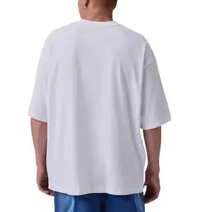 JORDAN Sport Dri-fit Graphic T-shirt 'white Blue Beyond - White/blue Beyond
