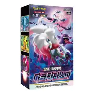 POKEMON Card Kr Sword & Shield Enhancement Expansion Pack Dark Phantasma Box - Multi-color