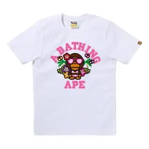 A BATHING APE Lisa College Summer T-shirt - White