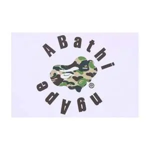A BATHING APE Abc Camo Heart Ape Relaxed Fit T-shirt