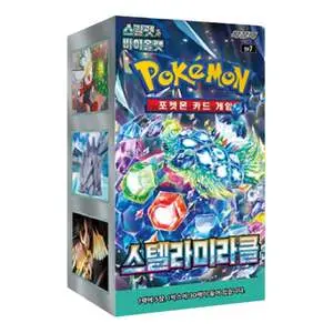 POKEMON Card Kr Scarlet & Violet Expansion Pack Stellar Miracle Box - Multi-color