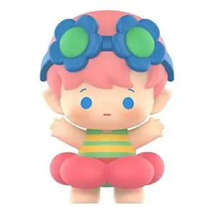 POP MART Pop Bean Island Vacation Series Fridge Magnet Hacipupu - Multi-color