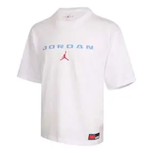 JORDAN Brooklyn Graphic T-shirt Asia Sizing - White