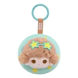 POP MART Pop Bean Island Vacation Series Mini Plush Pendant Dimoo Starry Sail - Multi-color