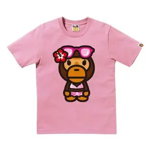 A BATHING APE A Bathing Ape Big Baby Lisa Summer T-shirt 'pink' Pink