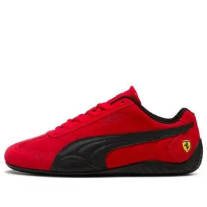 PUMA Scuderia Ferrari Speedcat Rosso Corsa Black Sneakers - Red/black