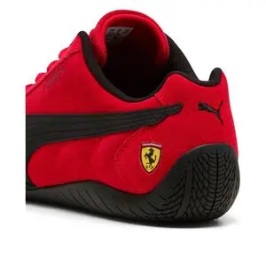 PUMA Scuderia Ferrari Speedcat Rosso Corsa Black Sneakers - Red/black