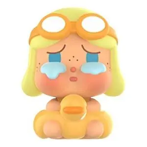 POP MART Pop Bean Island Vacation Series Fridge Magnet 'crybaby Sunbathing