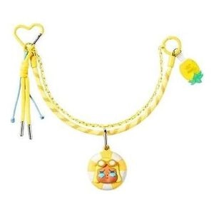 POP MART Pop Bean Island Vacation Series Multi-functional Lanyard 'crybaby Sunbathing - Multi-color