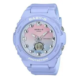 Casio Baby-g Analog-digital Watch - Ligth Purple