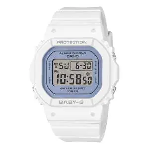 Casio Baby-g Bg D565 Series Digital Watch - White
