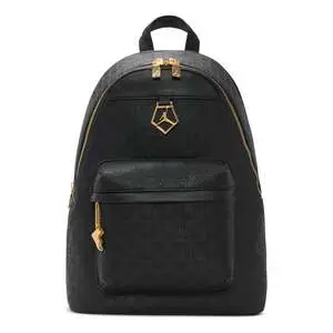 JORDAN Core Monogram Backpack - Black