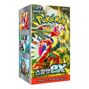POKEMON Card Kr Scarlet & Violet Expansion Pack Scarlet Ex Box - Multi-color