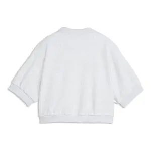 PUMA Elevated Essentials Relaxed Sweatshirt - White/glow Heather
