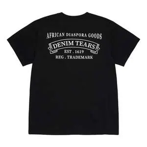 DENIM TEARS Adg Banner T-shirt
