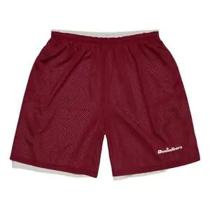 DENIM TEARS Double Layer Mesh Shorts - Red