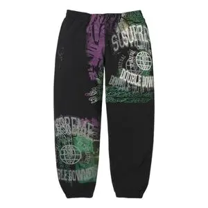 Supreme Ss26 Overprint Sweatpant - Black