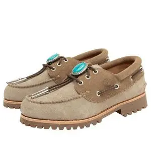 Timberland X Packer 3-eye Lug Handsewn Boat 'santa Fe