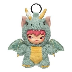 POP MART Hirono Mist-walker Series Plush Doll Pendant 'the Wingless Follower - Multi-color