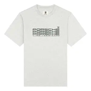 Aimé Leon Dore X Porsche Racing T-shirt - Silver Mix