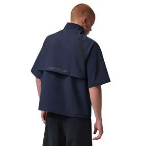 JORDAN Dri-fit Golf Wind Shirt 'obsidian Black - Obsidian/black