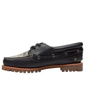 Timberland Authentic Boat Shoe 'snake Black - Snake/black