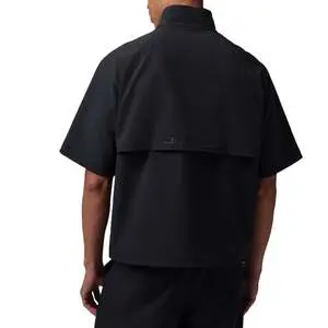 JORDAN Dri-fit Golf Wind Shirt - Black