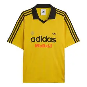 Adidas X Bad Bunny Dtmf Tour Merch Madrid Relaxed T-shirt - Yellow
