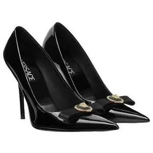 Versace Ribbon Patent Pumps 110 Mm