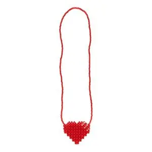 HUMAN MADE Heart Beaded Bag - Red