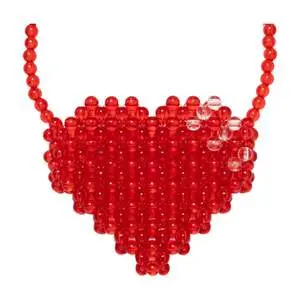 HUMAN MADE Heart Beaded Bag