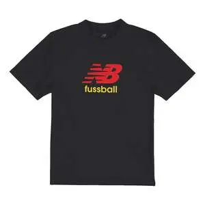 NEW BALANCE Fussball T-shirt Asia Sizing - Black