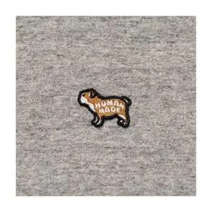 HUMAN MADE Animal Badge T-shirt #2 - Gray