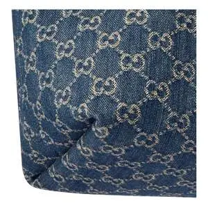 Gucci Giglio Tote Bag - Blue/white