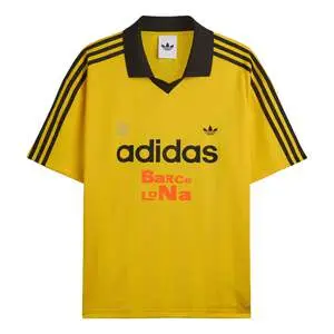 Adidas X Bad Bunny Dtmf Tour Merch Barcelona Relaxed T-shirt - Yellow