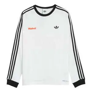 Adidas X Bad Bunny Dtmf Tour Merch Madrid Long-sleeved T-shirt - White