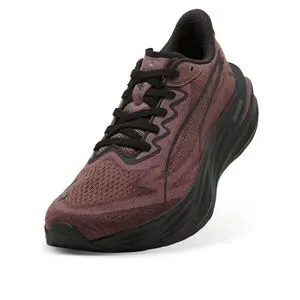 PUMA Deviate Nitro Athletic Sneakers - Rich Cocoa Black