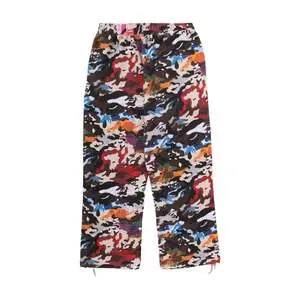 A BATHING APE Hybrid Camo Ape Face Logo Relaxed Fit Sweatpants