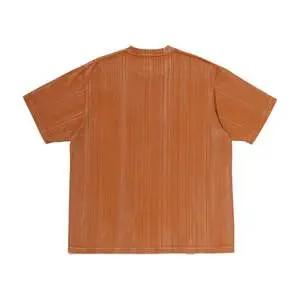 A BATHING APE Brush College Relaxed Fit T-shirt - Brown