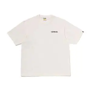 A BATHING APE Shark Seijin Logo T-shirt 'ivory