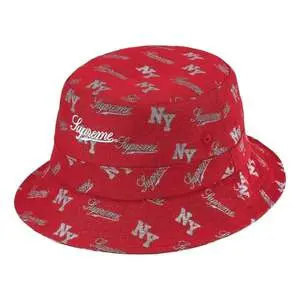 Supreme Ss26 Monogram Crusher - Red
